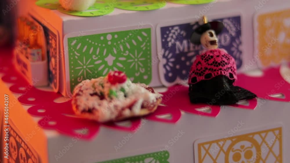 Dia de muertos (day of the deads), mini offering (altar). Crafts and ...