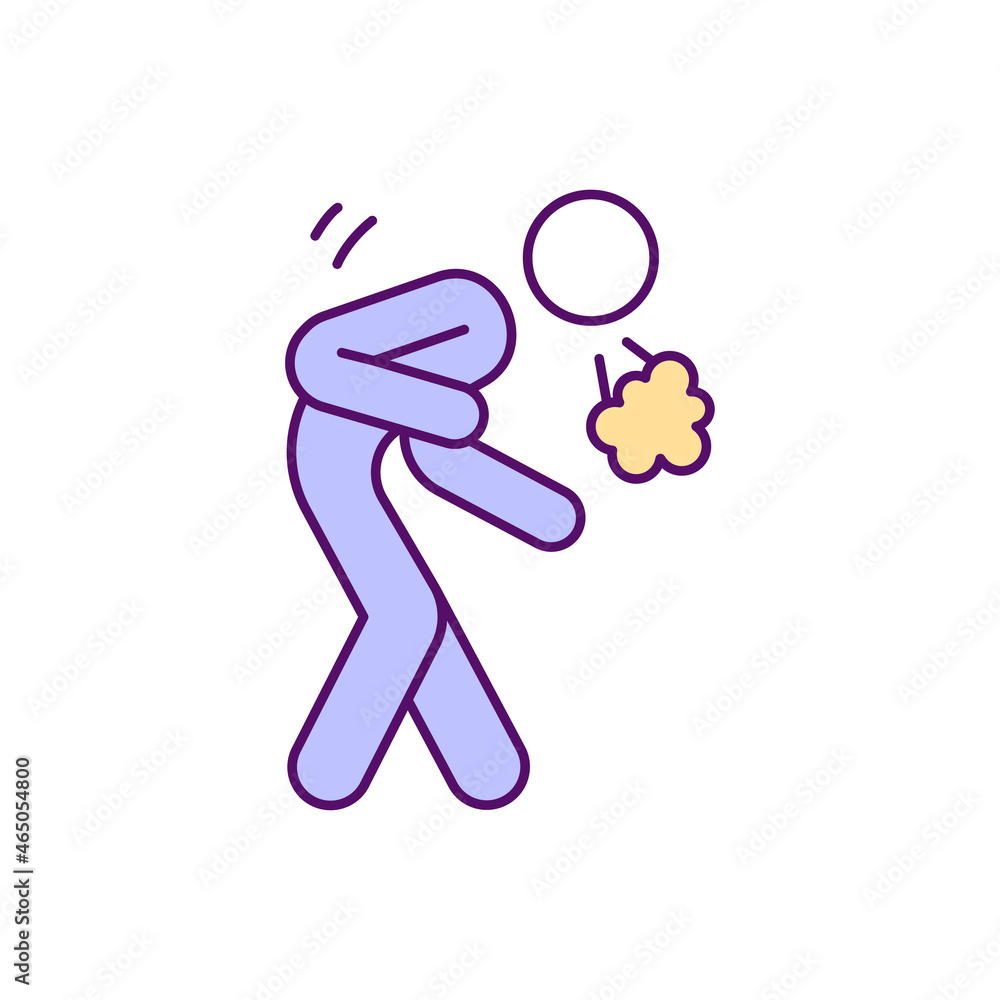 Shortness Of Breath Clipart