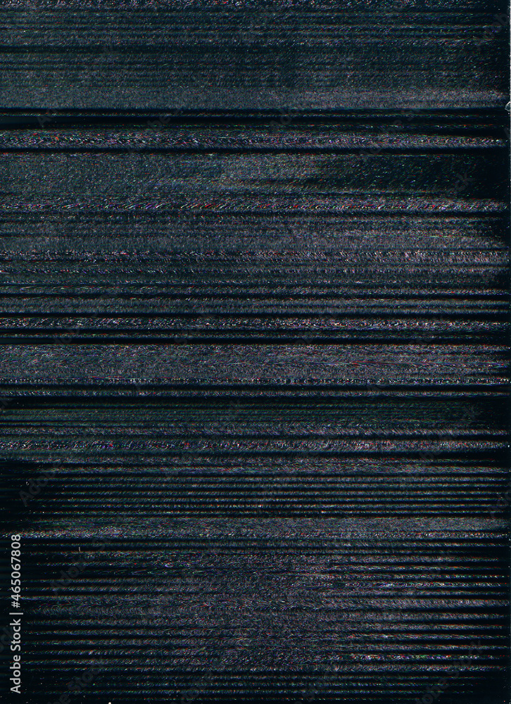 Analog glitch texture. Static noise overlay. Old TV signal interference ...