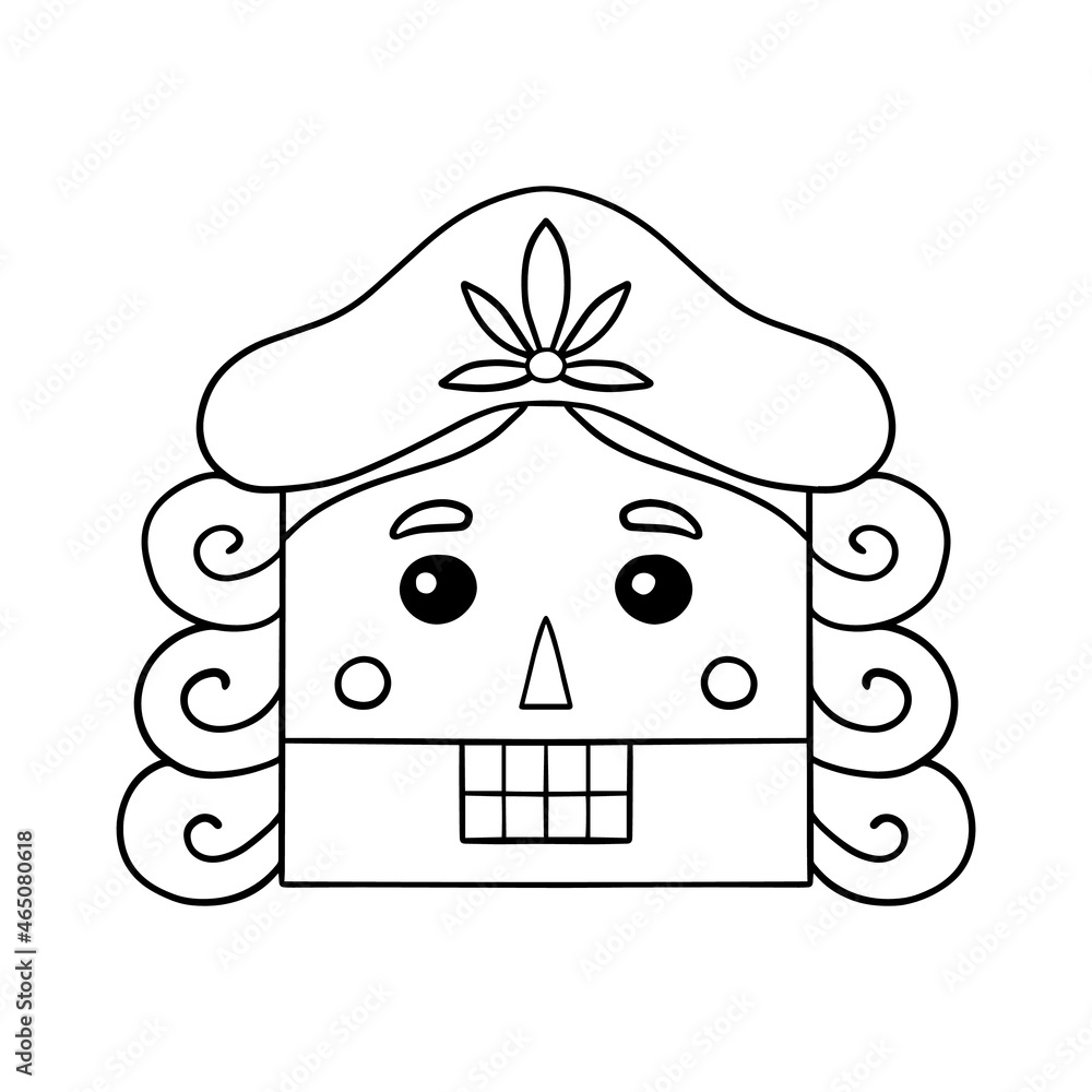 Happy New Year Activity For Kids Simple Illustration Of A Nutcracker happy-new-year-activity-for-kids-simple-illustration-of-a-nutcracker