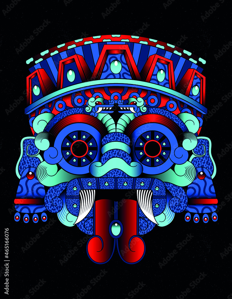 Tlaloc Aztec God