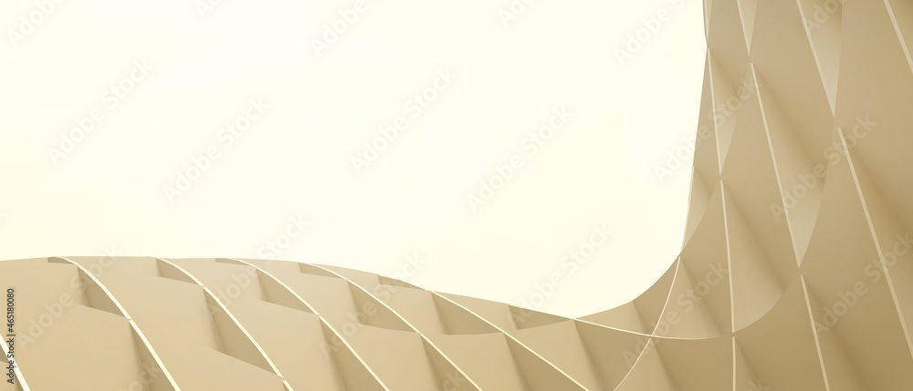 Abstract Background. structure architecture folding concept and ...