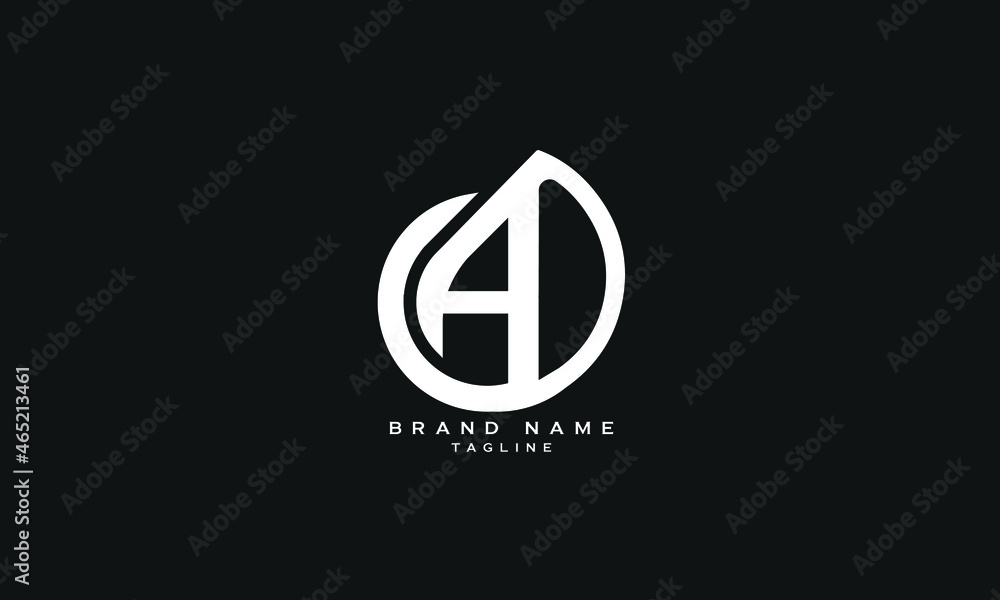 CAD, ADC, AD, DA, Abstract initial monogram letter alphabet logo design ...