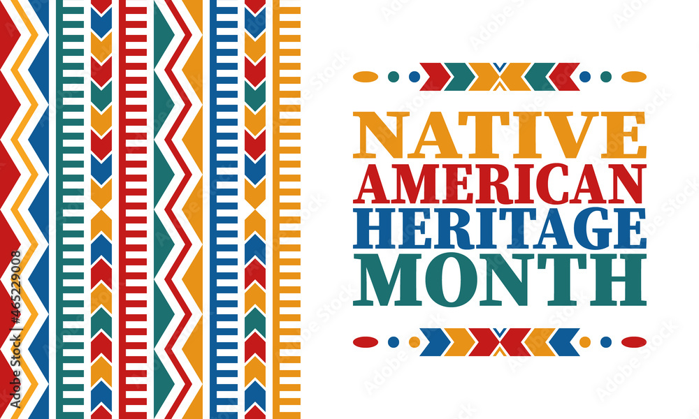 Native American Heritage Month Background