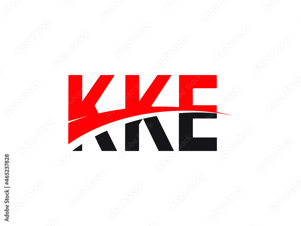 KKE Letter Initial Logo Design Vector Illustration Stock Vector | Adobe ...