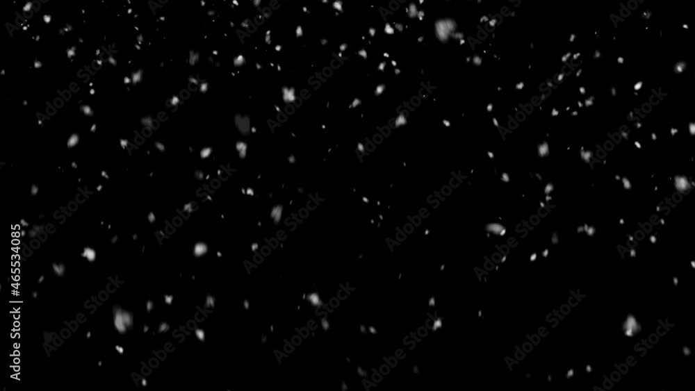 Natural falling snow, PNG codec with alpha channel - transparent ...