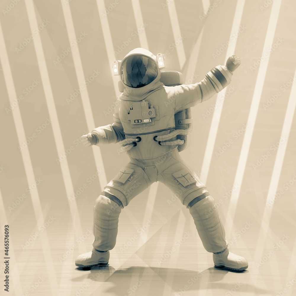 astronaut pin up Stock Illustration | Adobe Stock