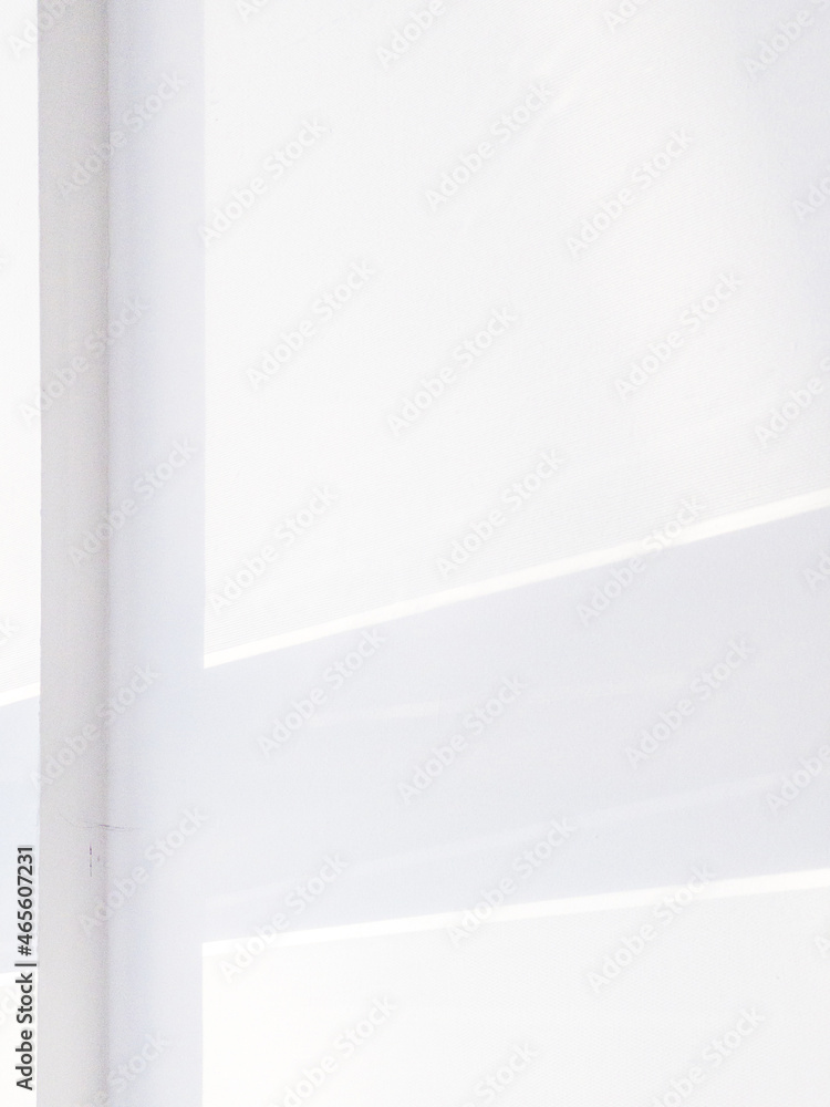 Shadow floor. Abstract light, black shadow overlay from window on white ...