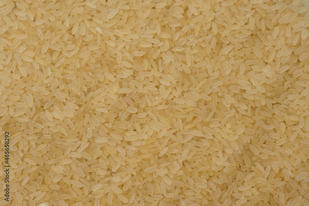 Raw rice. Background of rice texture. Healthy and sports nutrition ...