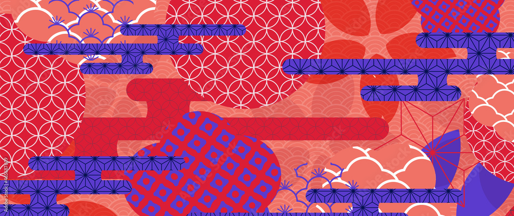 Modern Chinese Art Graphic