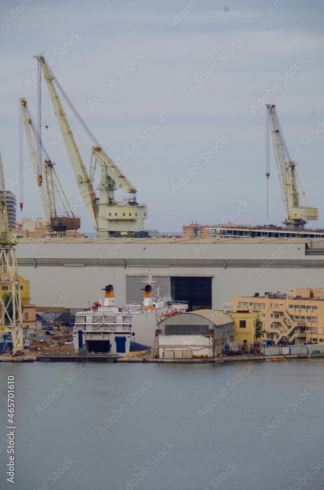 Maintenance refurbishment of luxury passenger ferry cruiseships cruise ...