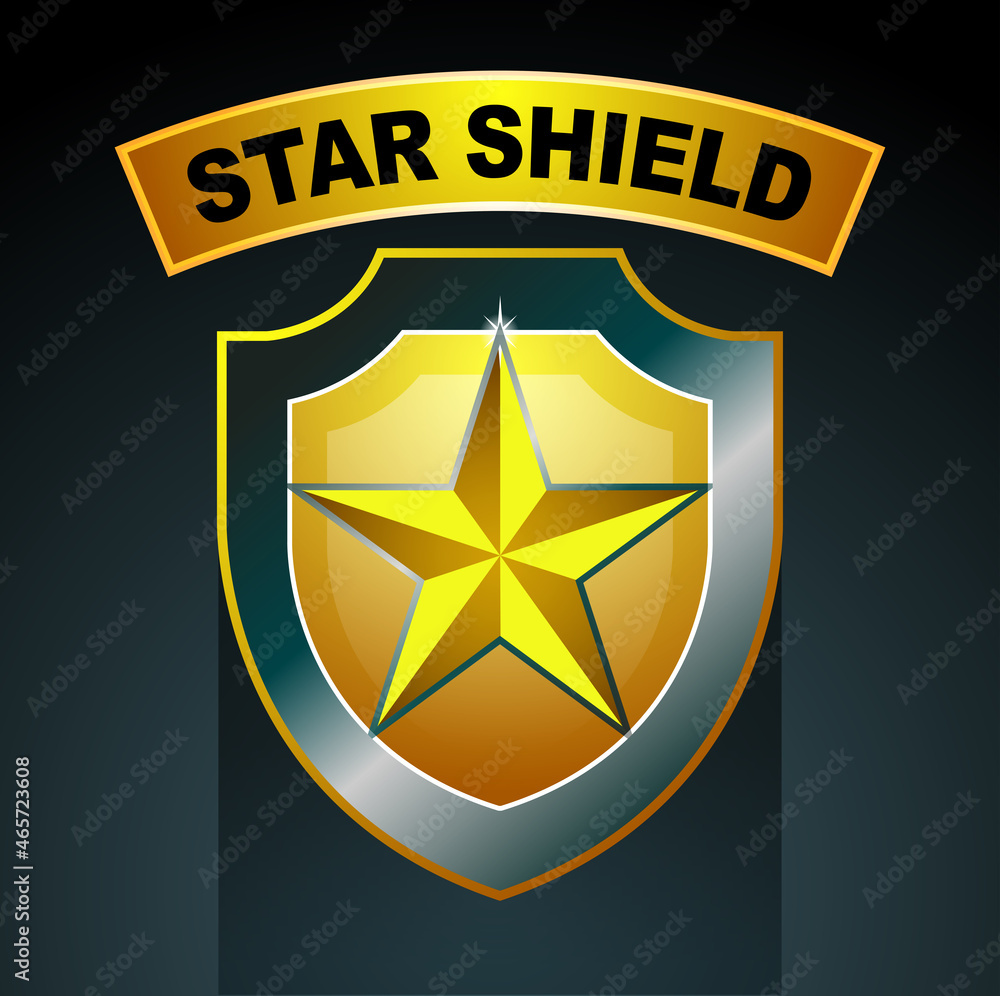 Vector Abstract Star Shield Symbol Or Emblem Stock Vector Adobe Stock vector-abstract-star-shield-symbol-or-emblem-stock-vector-adobe-stock