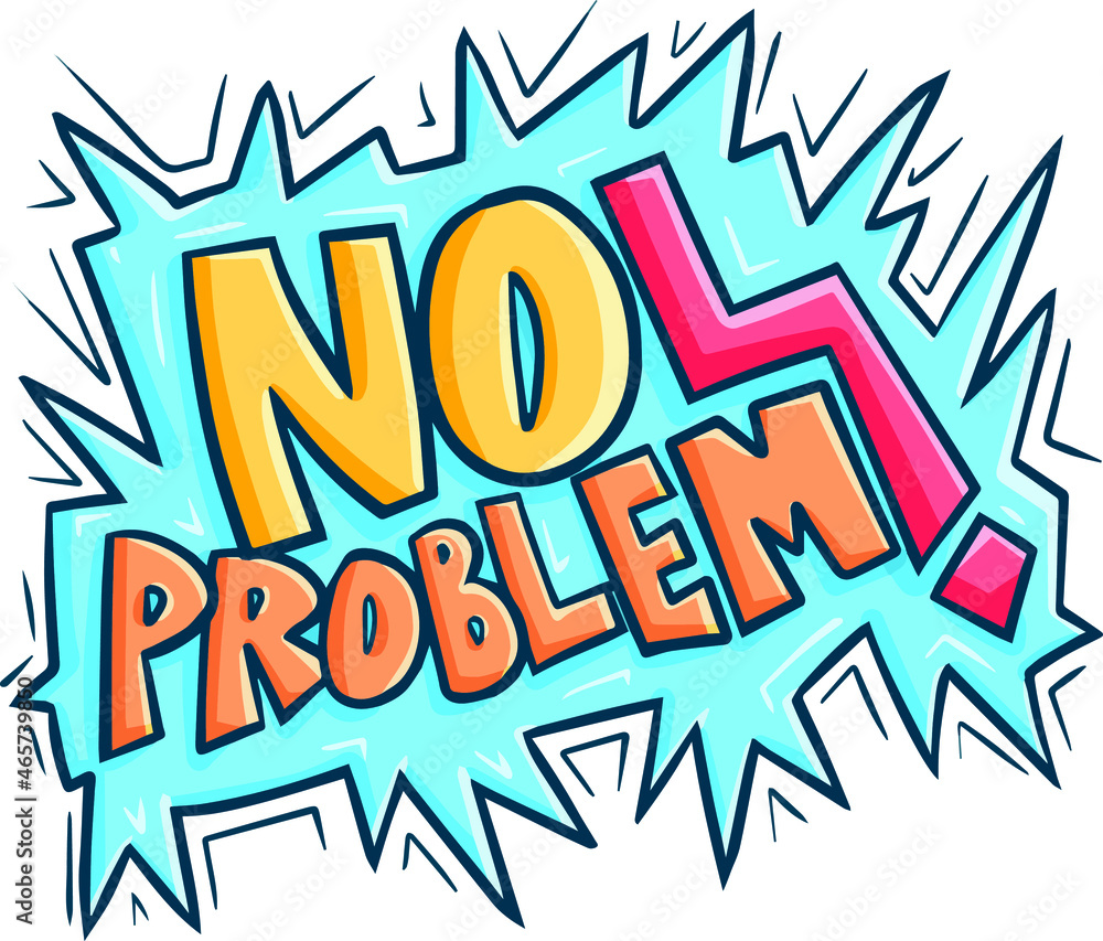 No Problem Cartoon