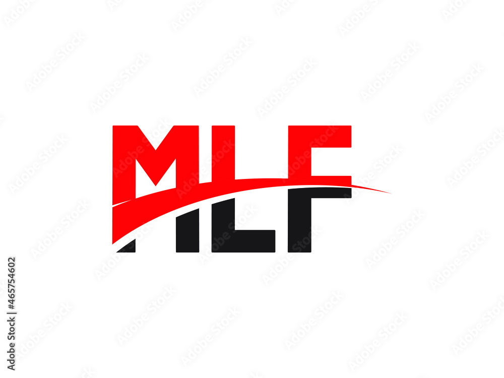MLF Letter Initial Logo Design Vector Illustration Stock Vector | Adobe ...