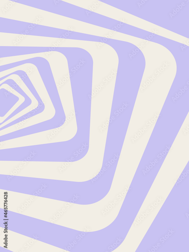 Geometric wavy background. Vector illustration of a blue abstract ...