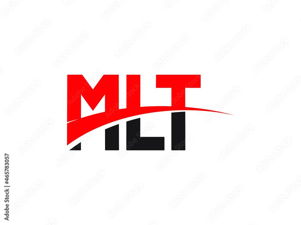 MLT Letter Initial Logo Design Vector Illustration Stock Vector | Adobe ...