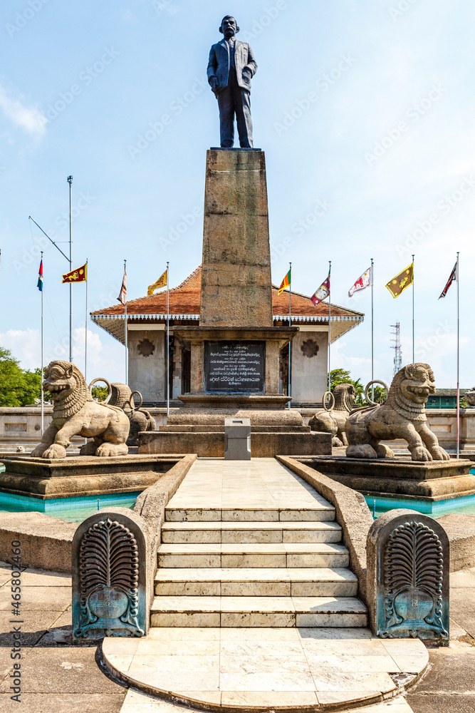 Independence Square and the national monument in Colombo, capital of ...