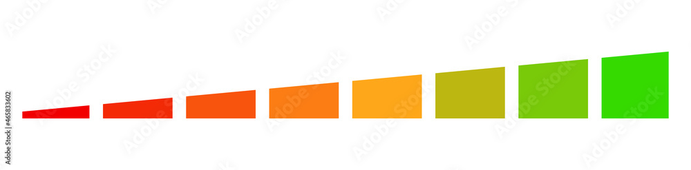 Meter, metre, gauge element for measurement, progress indicator ...