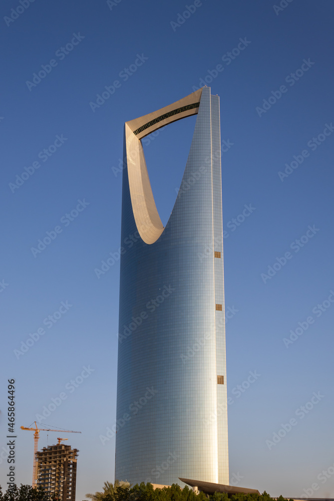 Landmarks of Riyadh, Kingdom of Saudi Arabia, 12 August 2020 Kingdom ...