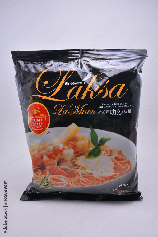 Prima taste Singapore laksa la mian in Manila, Philippines Stock Photo ...