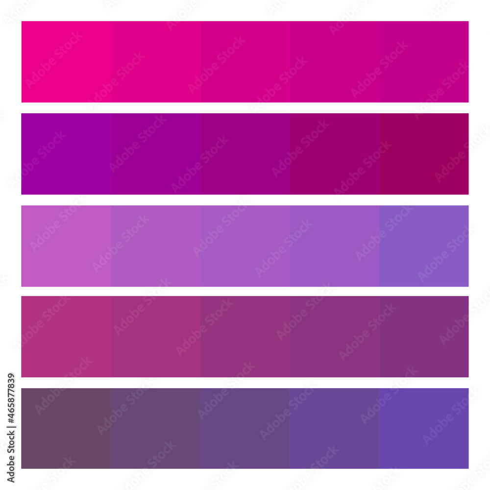 Pink and purple color palette. Creative concept. Art design. Interior ...