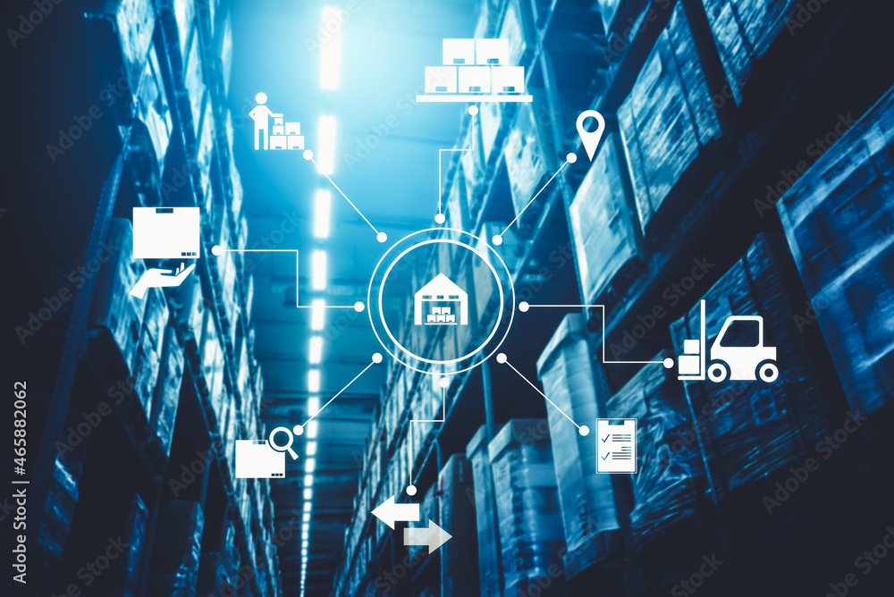 Smart warehouse management system with innovative internet of things ...