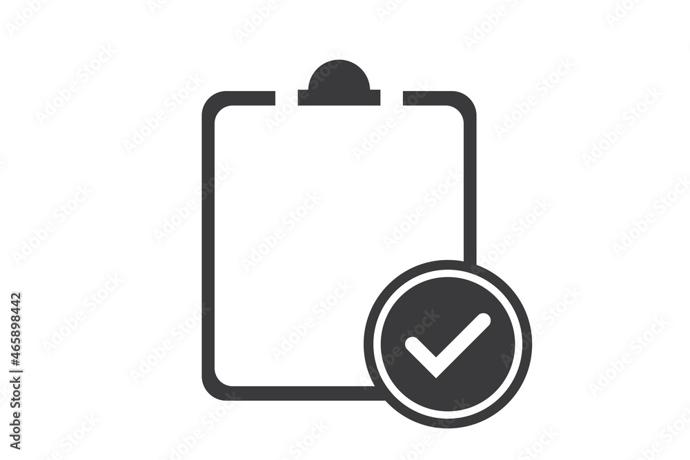 Test icon on white background for website, application, printing ...