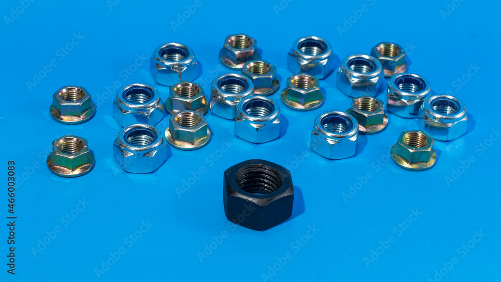 Tuercas y tornillos. nuts and bolts. Stock Photo | Adobe Stock