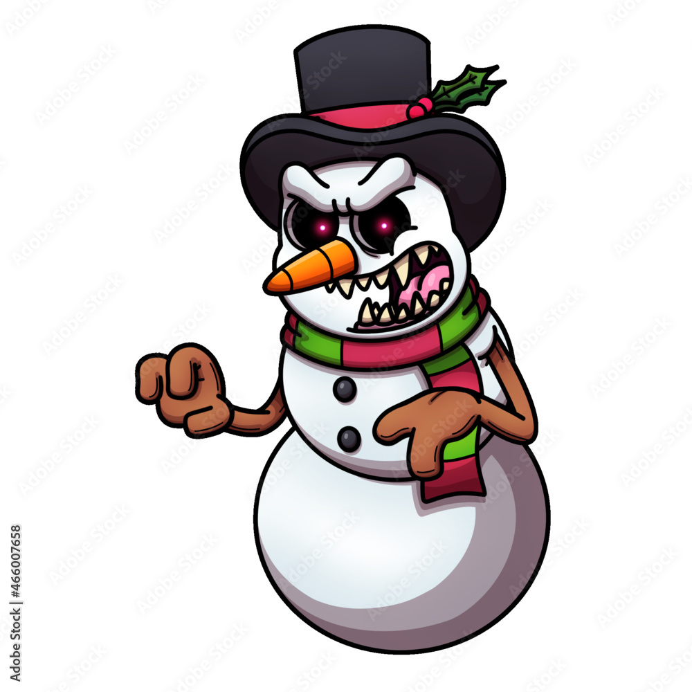 Scary Snowman
