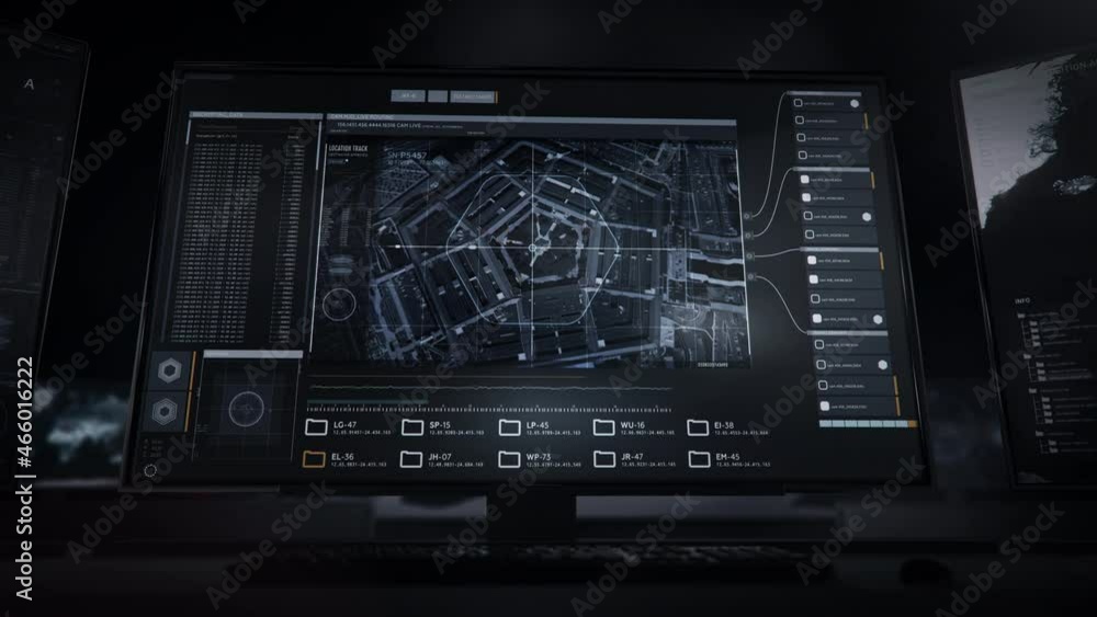 Inside a Secret Room. Location track. Data and image. Radar scan of a ...