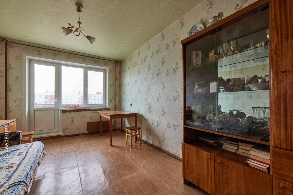Example of Old Soviet Russian poor interior in Leningrad project House ...
