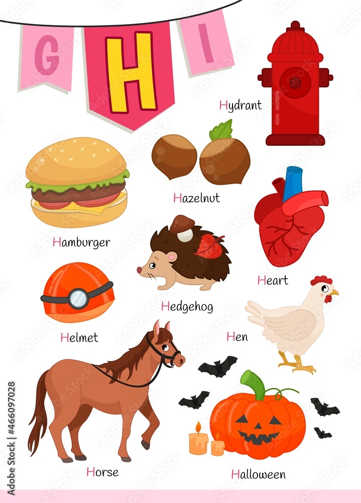 Things That Start With H For Kids