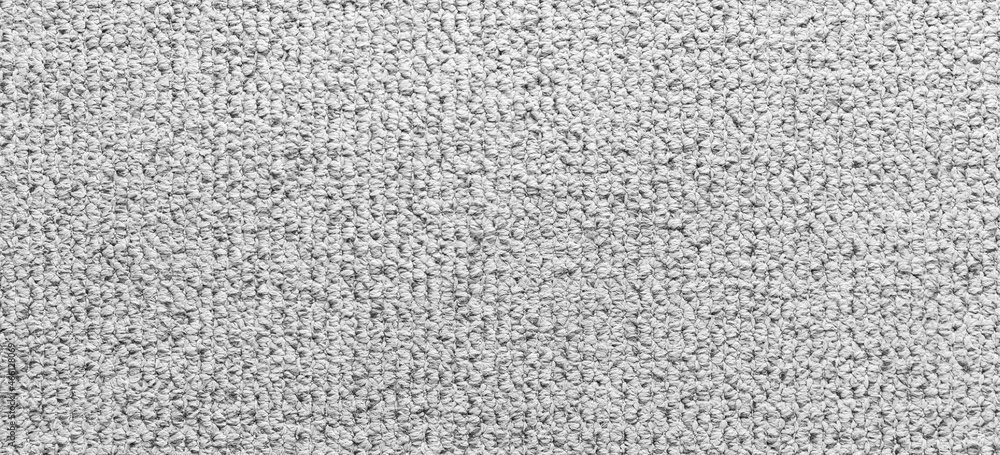 Panorama of Factory fabric of white color . Close-up long and wide ...