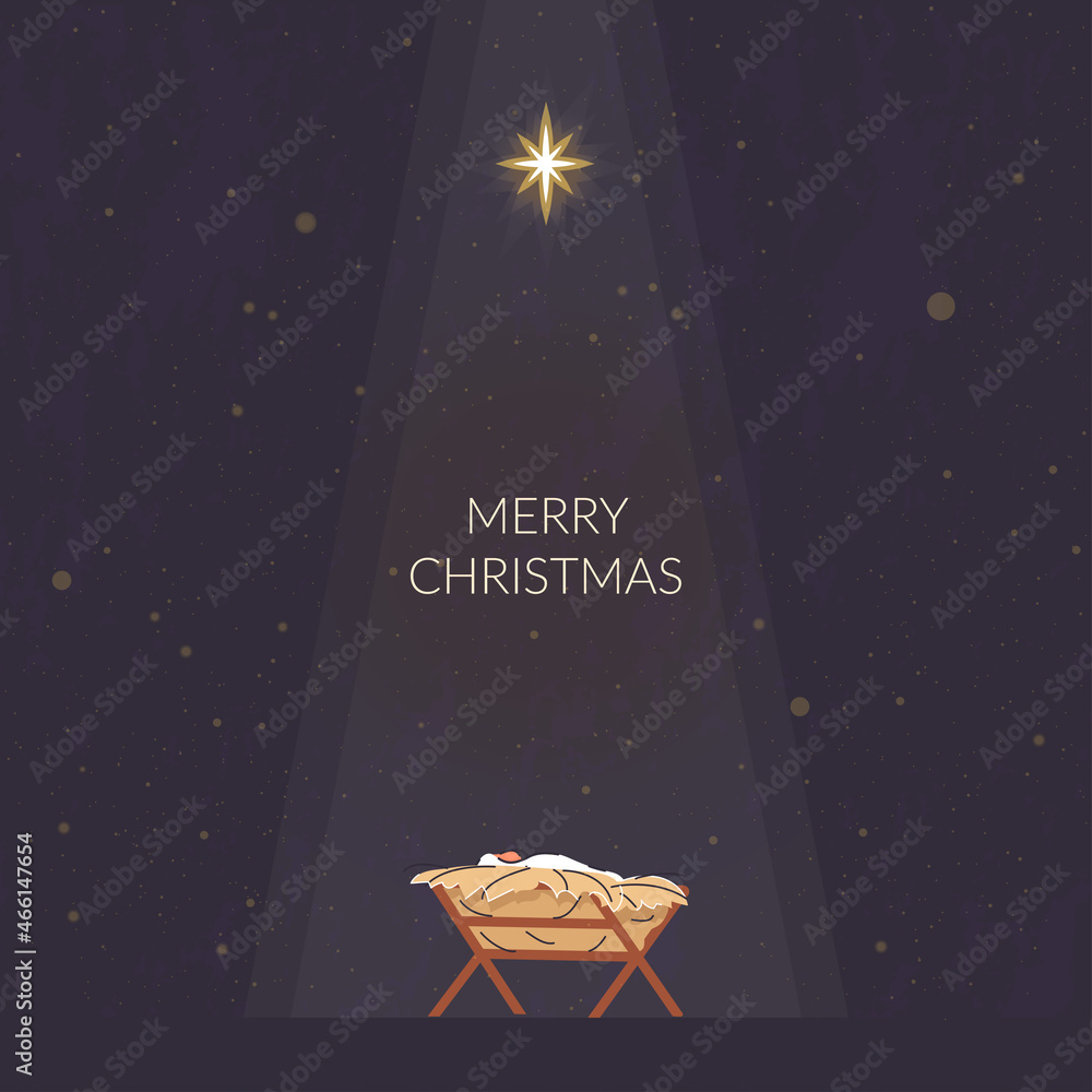Baby Jesus Christmas Background
