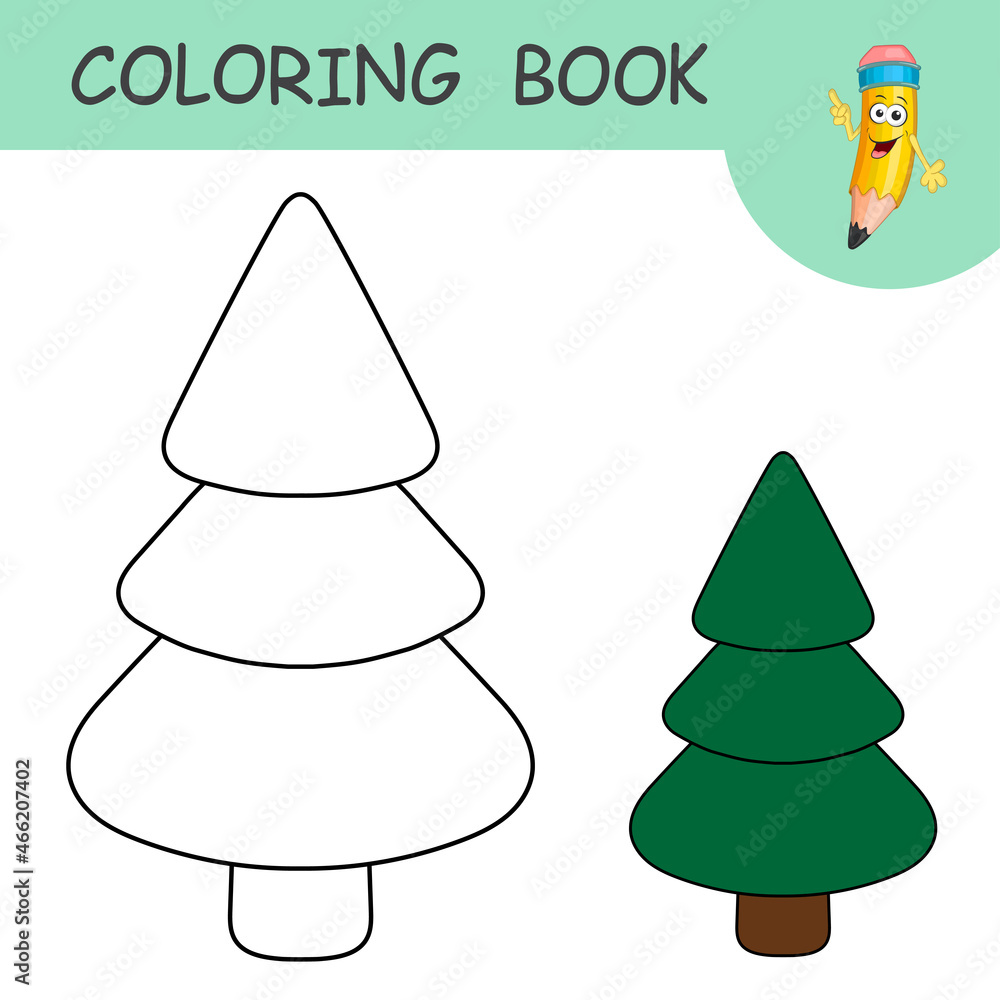 Simple Christmas Tree Coloring