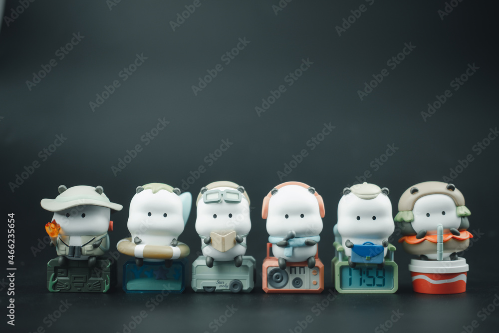 Bangkok, Thailand - October 31, 2021 : Cute figure of Star Moly Tuo Tuo ...