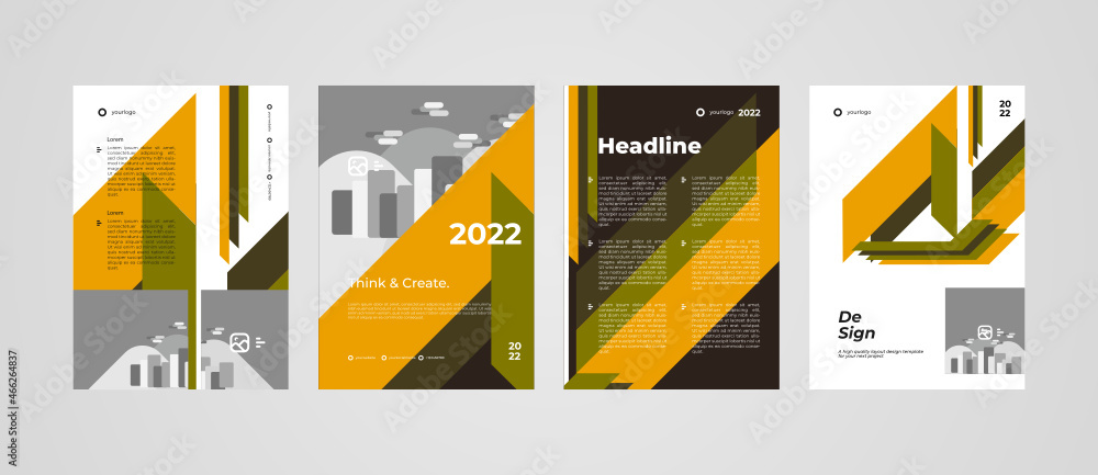 Attractive background, for company business ads, layout template design ...