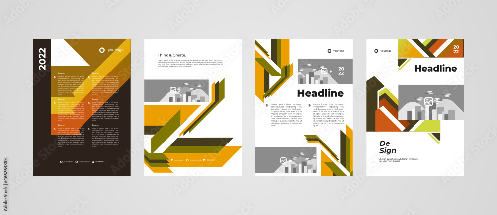 Attractive background, for company business ads, layout template design ...