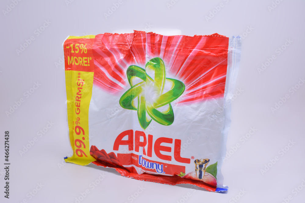 Ariel with downy laundry powder soap in Manila, Philippines Stock Photo ...