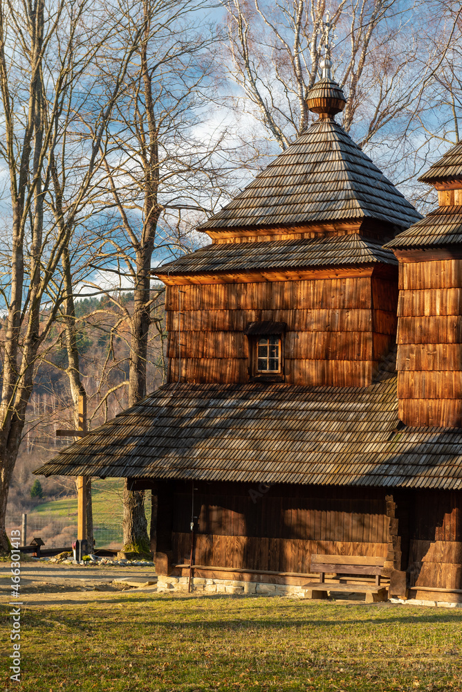 Orthodox church of Saint Michael the Archangel in Smolnik near San , it ...