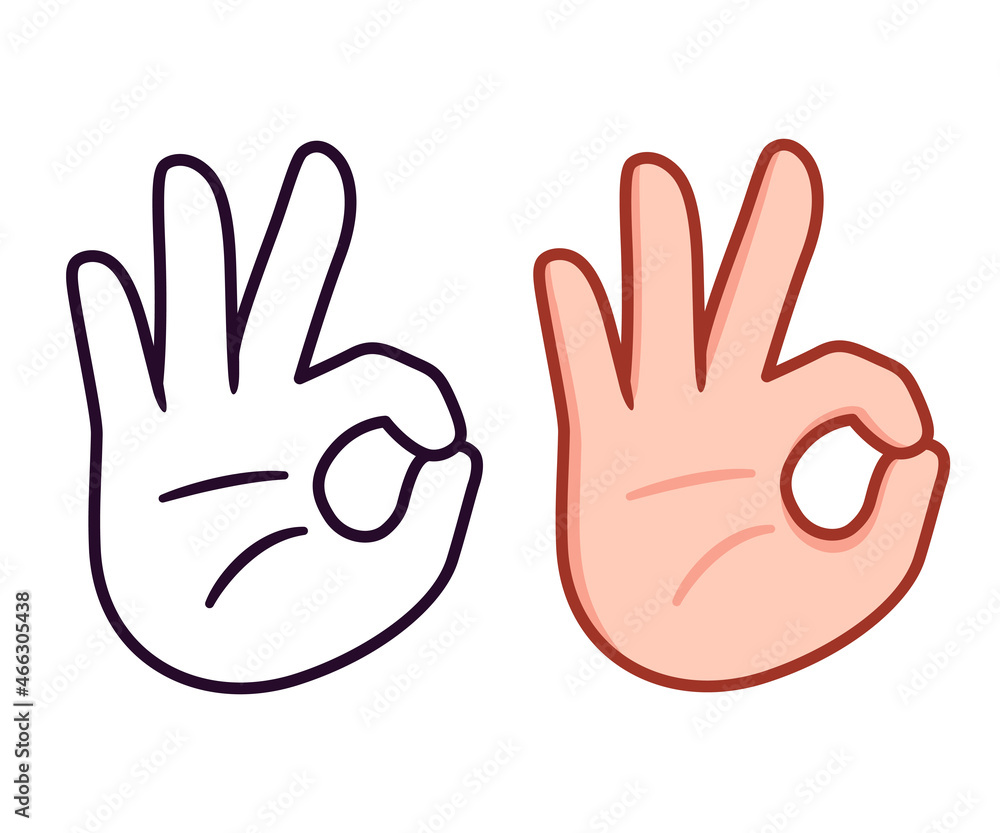 Ok Sign Language Clip Art