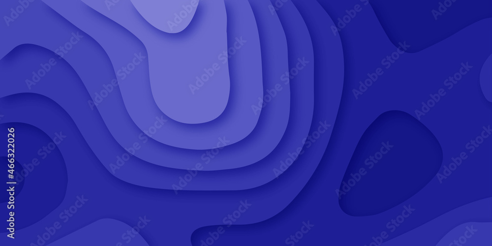 abstract blue topographic map background valleys and mountains. Blue ...