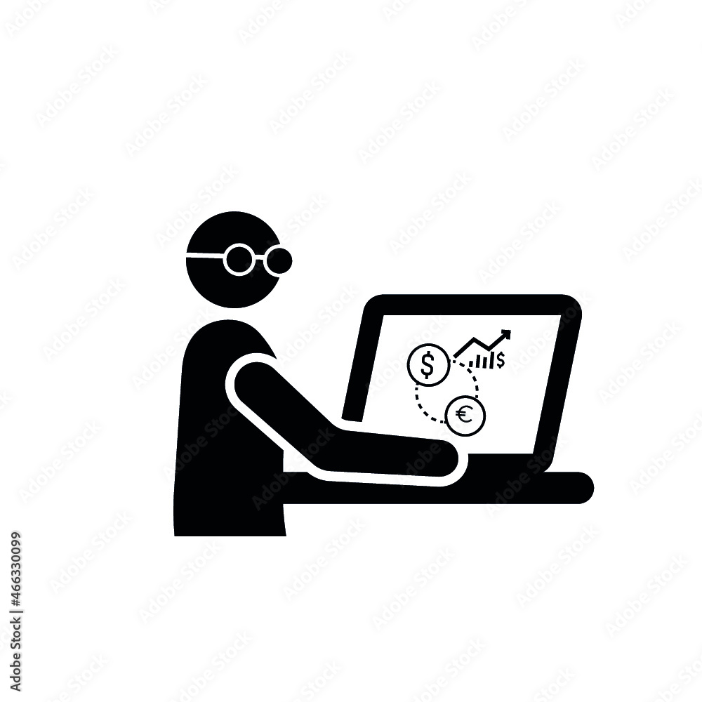 Shop Online. Make order from home. Computer with opened Internet store ...