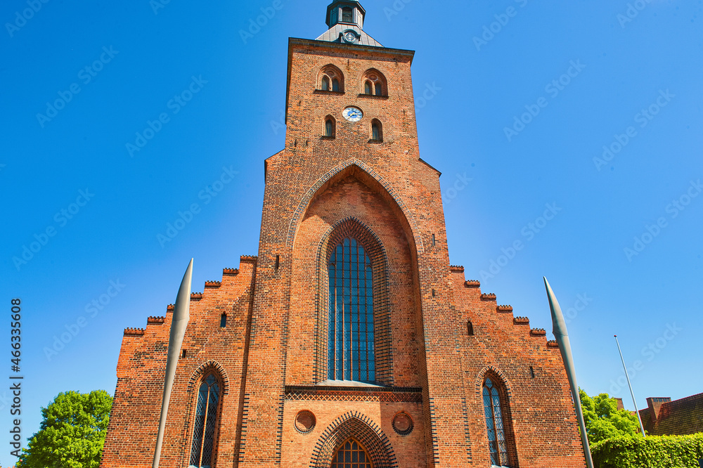 Catedral de San Canuto de Odense Stock Photo | Adobe Stock