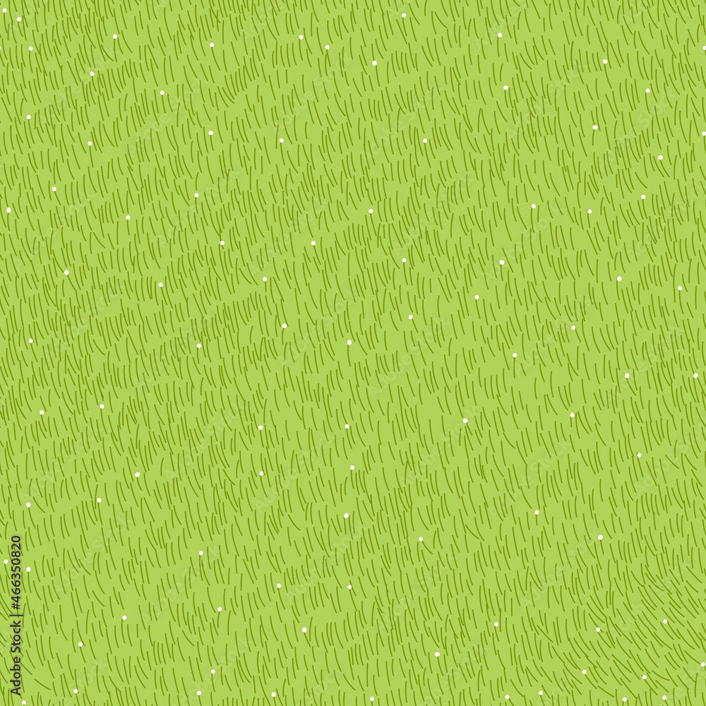 Lawn grass seamless pattern in summer,Vector illustration cartoon ...