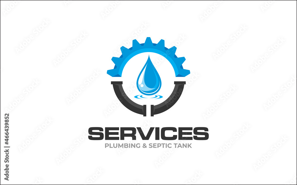 Illustration graphic vector of septic tank clean service logo design ...