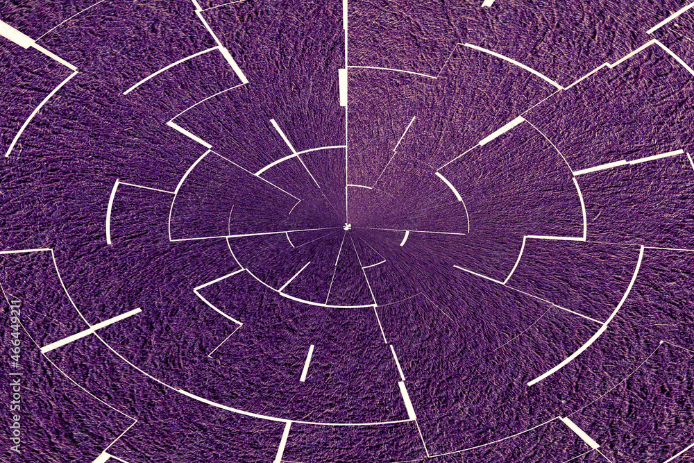 Purple paper background with lines that resemble a maze Stock ...