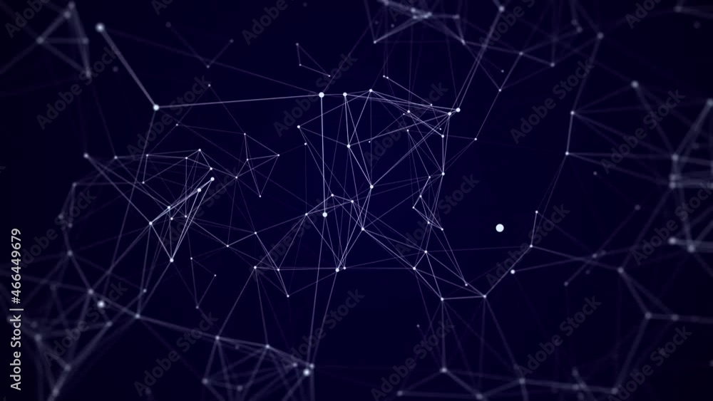 Cyber network connection structure. Technology connect big data ...