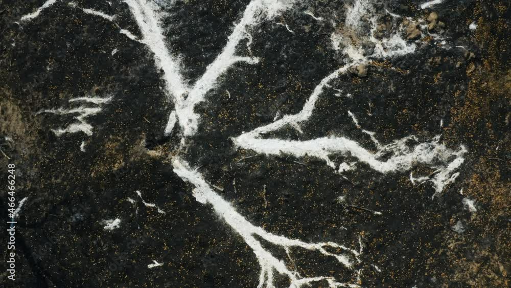 Climate emergency.Climate change. Global warming.Epic aerial zoom out ...