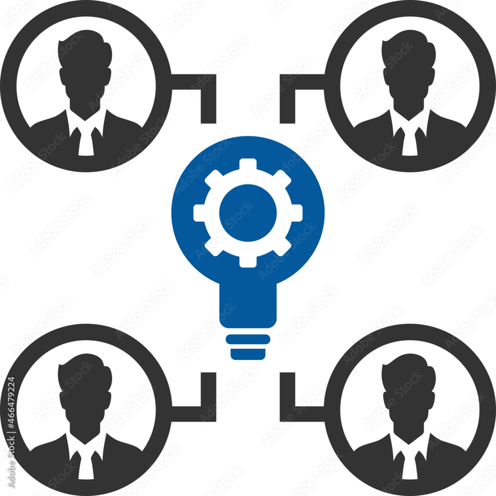 synthesis of ideas Stock Vector | Adobe Stock